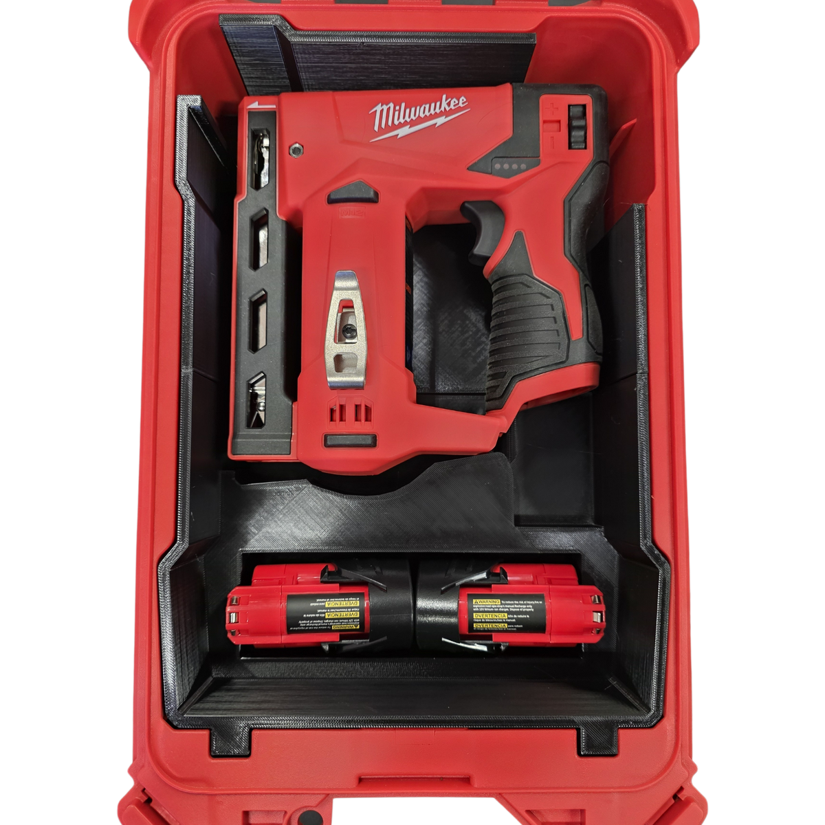 Milwaukee M12 3/8" Crown Stapler Insert for Packout Compact Organiser ...