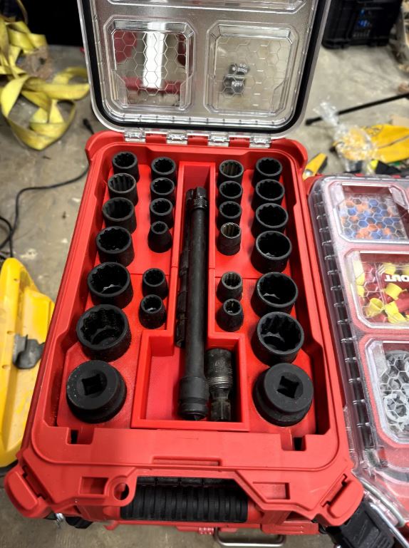 Packout Impact Socket SAE Metric Insert for Compact Organiser Holds